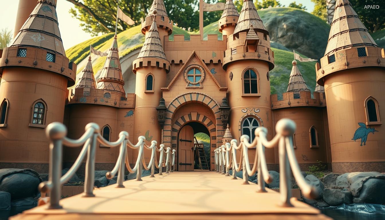 Creating a Cardboard Castle – Bright Whisk