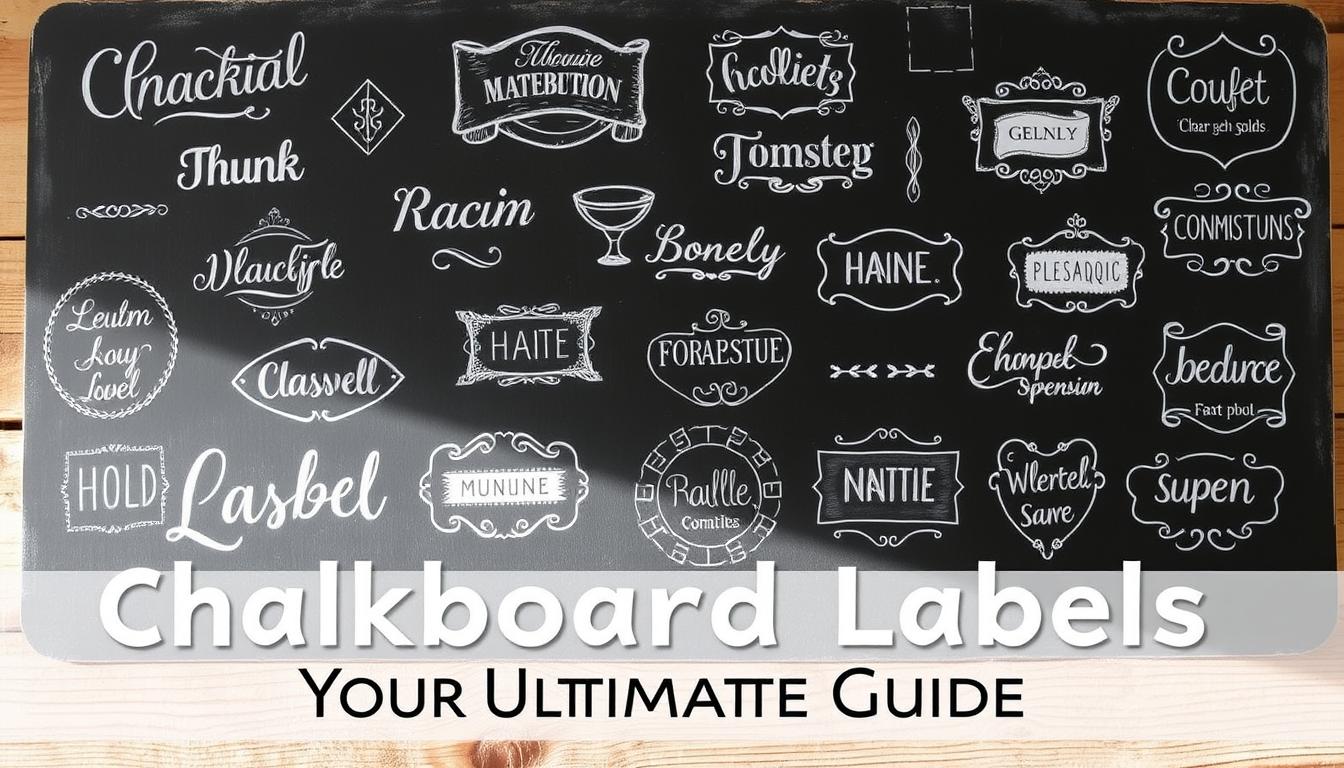 Chalkboard Labels: Your Ultimate Guide – Bright Whisk