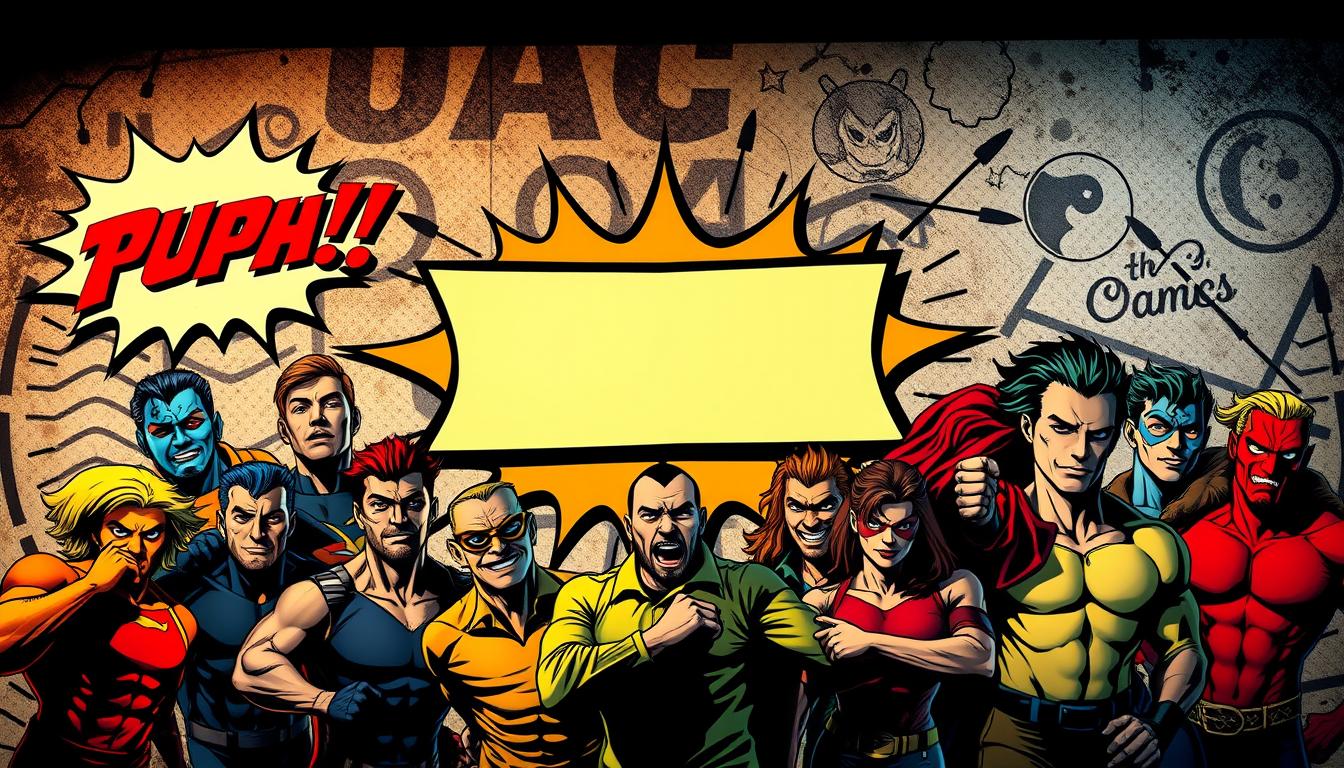 Drawing a Comic Strip Poster – Bright Whisk