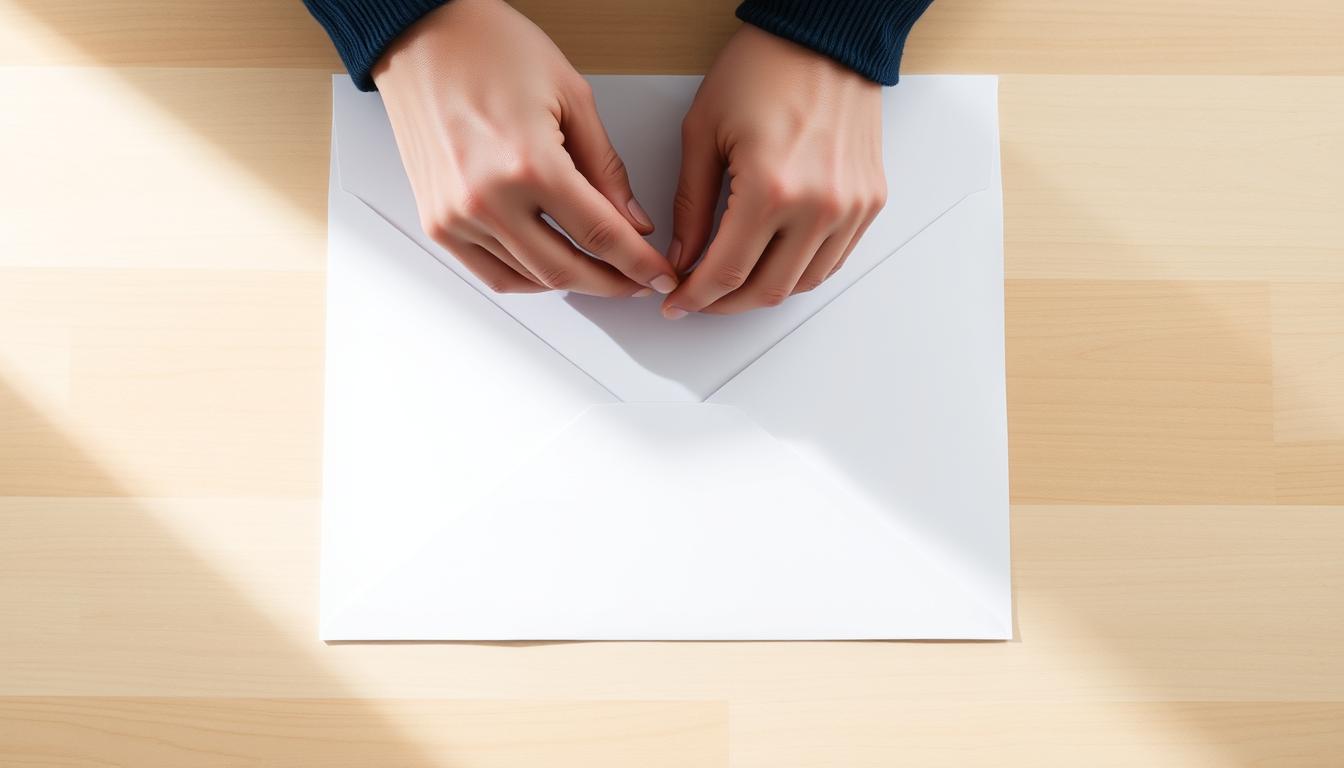 Making a Homemade Envelope – Bright Whisk