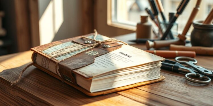 Making a Handmade Notebook – Bright Whisk