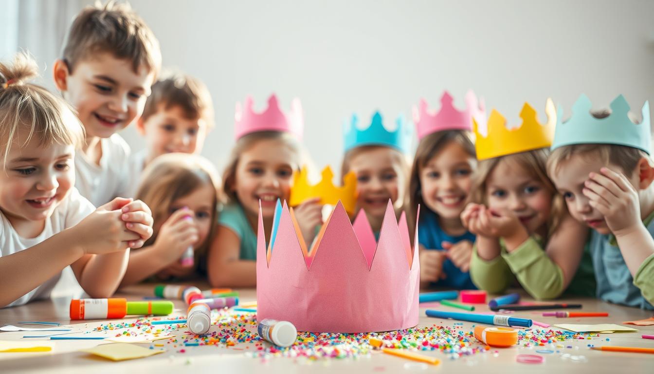 Making a Paper Crown – Bright Whisk