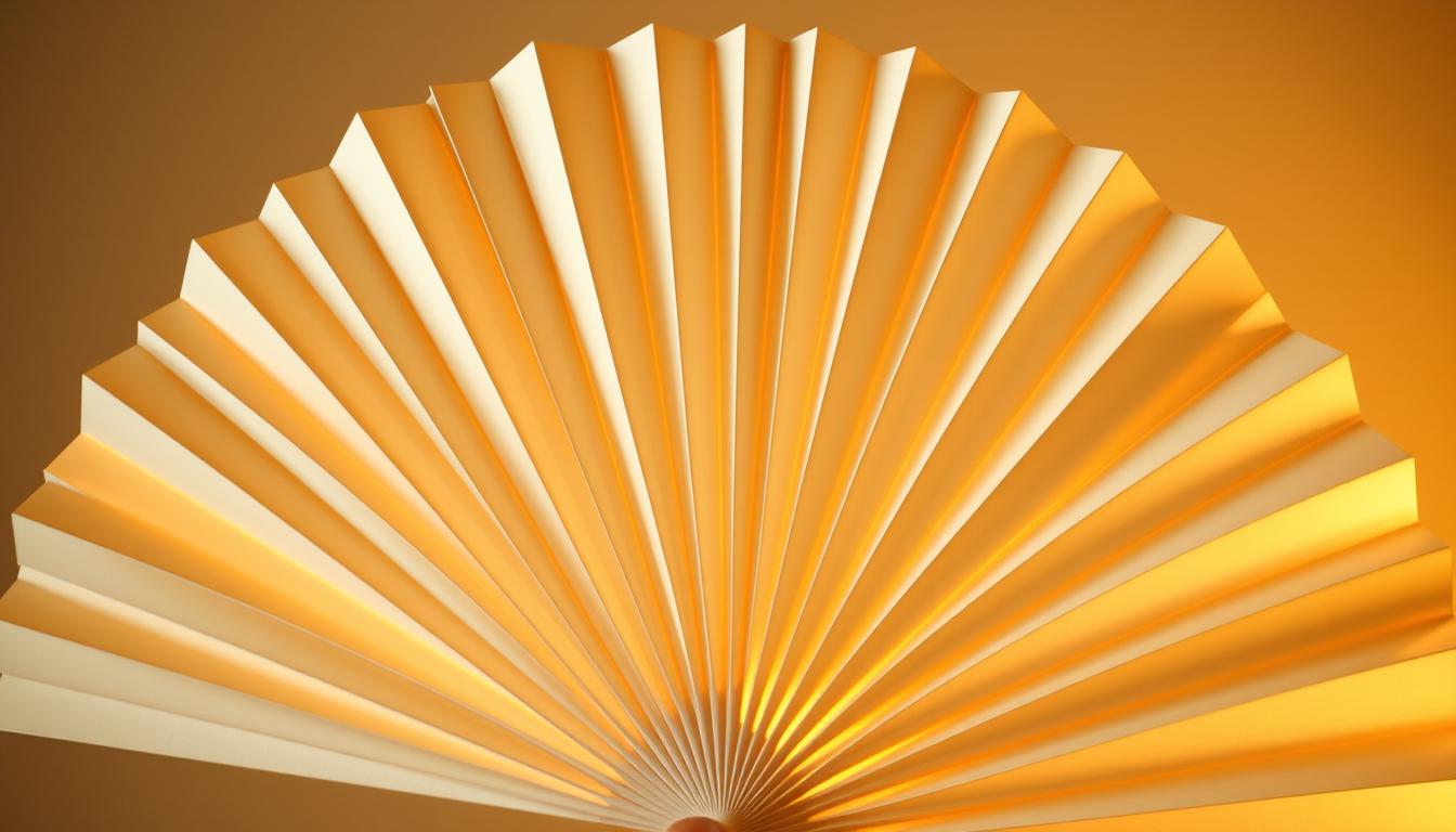 Creating a Paper Fan – Bright Whisk