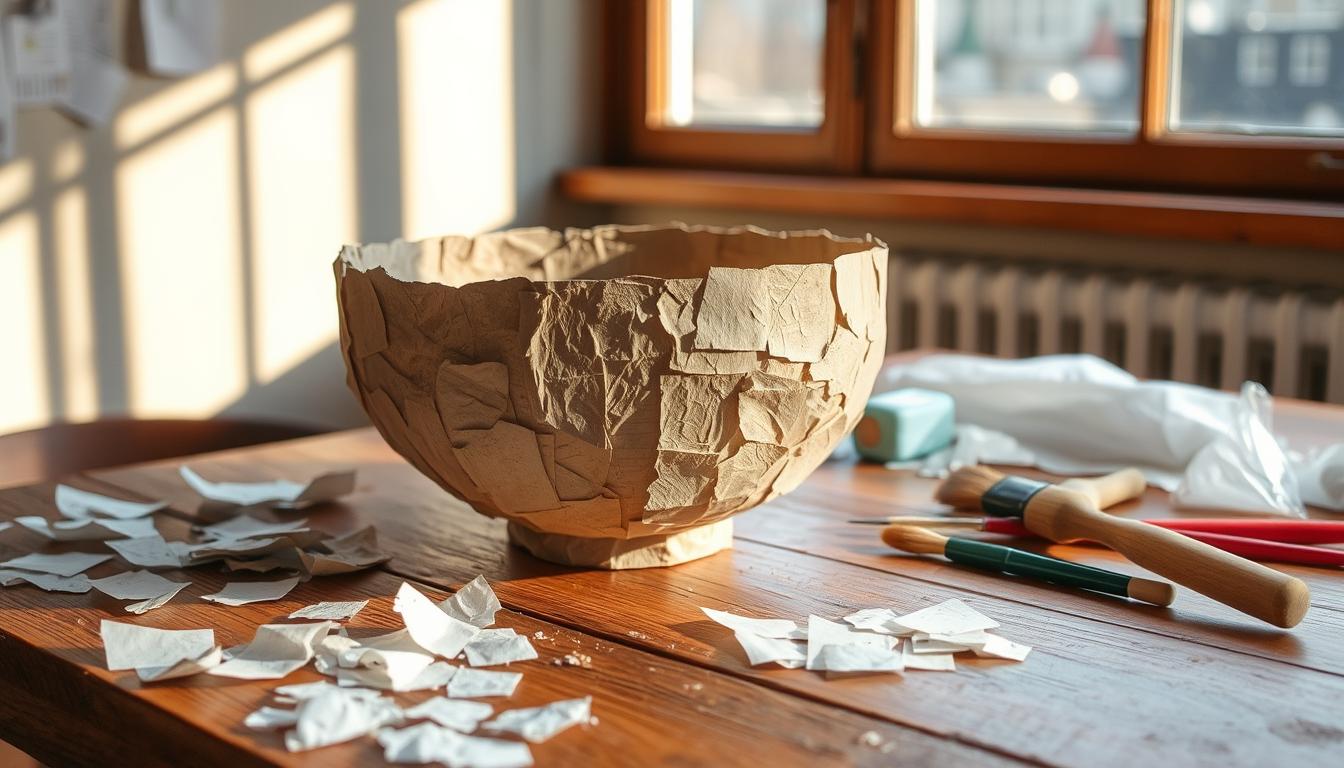 Crafting a Paper Mache Bowl – Bright Whisk