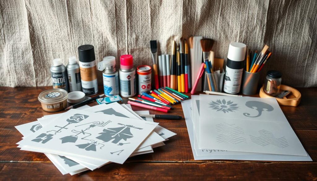 Creating Stencil Art Designs – Bright Whisk