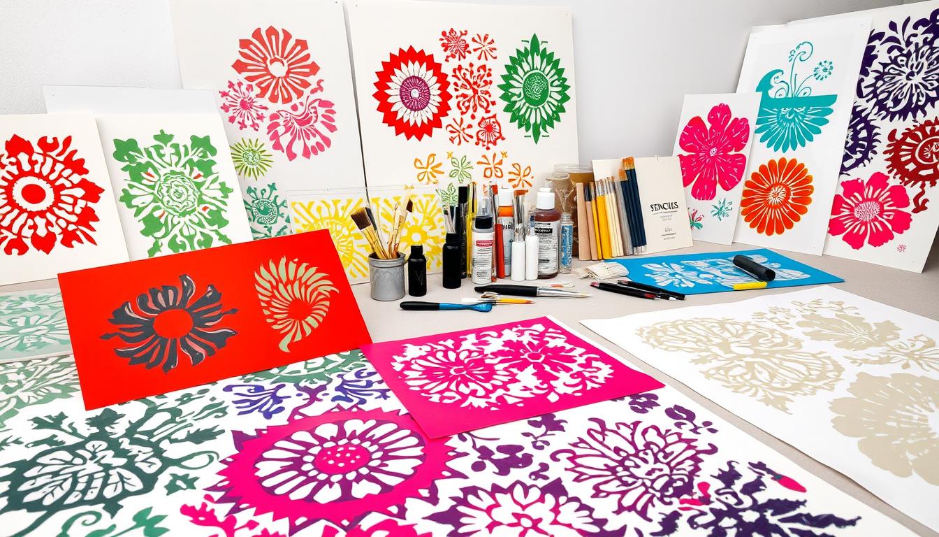 Creating Stencil Art Designs – Bright Whisk