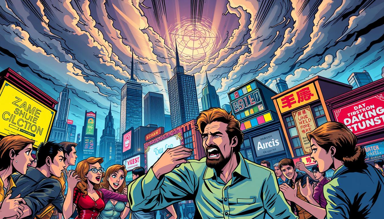 Drawing a Comic Strip Poster – Bright Whisk