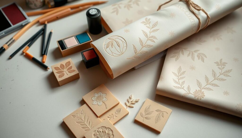 Gift Wrap: Stamp Your Own Designs – Bright Whisk