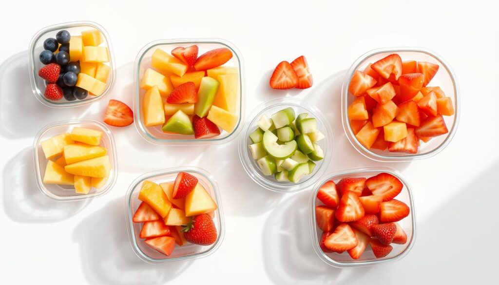 Snack Prep: Pre-Cutting Fruits into Containers – Bright Whisk