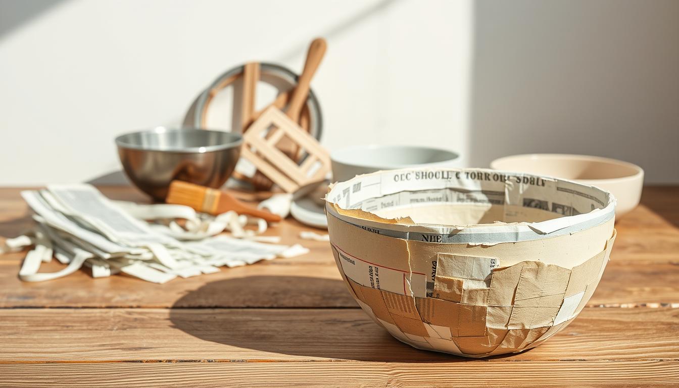 Crafting a Paper Mache Bowl – Bright Whisk