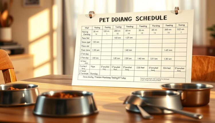 Pet Care Chart: Schedule Walks and Feedings – Bright Whisk