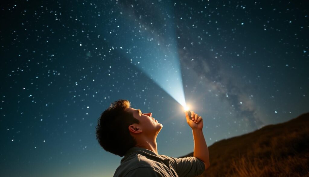 Star Gazing: Use a Flashlight to Show Constellations – Bright Whisk